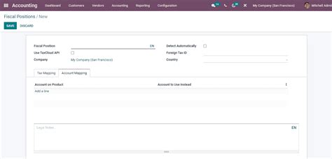Fiscal Positions In Odoo 15 Accounting Odoo 15 Book