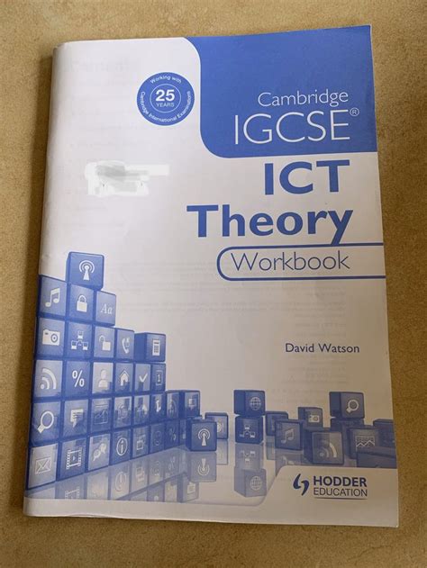 Cambridge IGCSE ICT Theory Workbook Hobbies Toys Books Magazines Textbooks On Carousell
