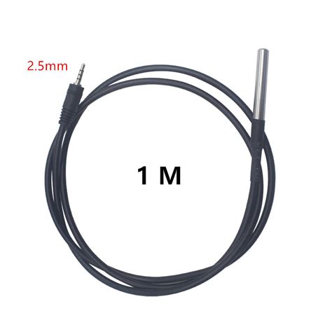 Ds18b20 Temperature Sensor Module Kit Waterproof 1m Digital Sensor Cable Stainless Steel Probe
