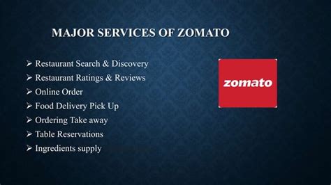Business Analytics In Zomato Food Chain Pptx Marketing And