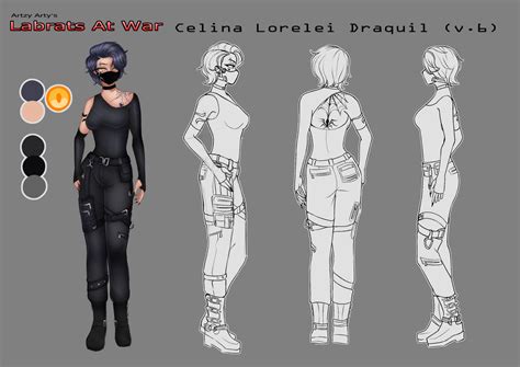 Celina Lorelei Draquil V6 Reference Sheet By Phantomangelartzy219 On Deviantart