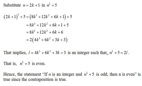 answered prove that if n is an integer and n3 … bartleby