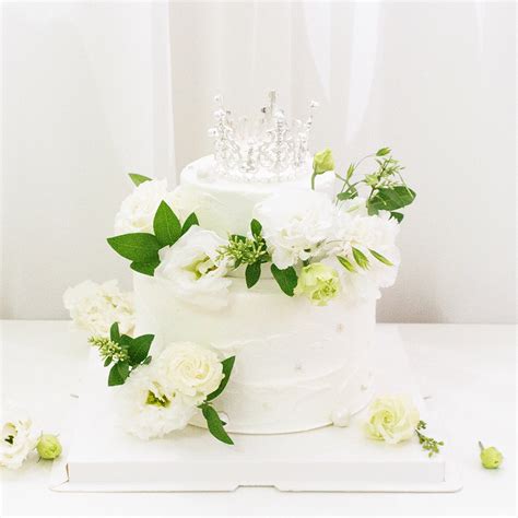 생화 케이크 원모먼트