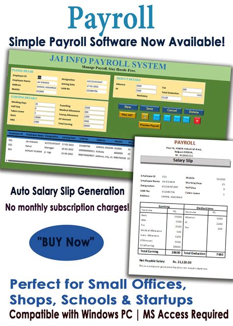 Simple Payroll System
