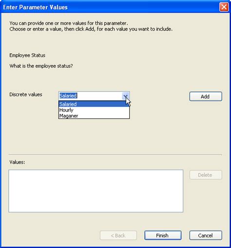 503 Entering Parameters When Running Reports Crystal Reports Online Training
