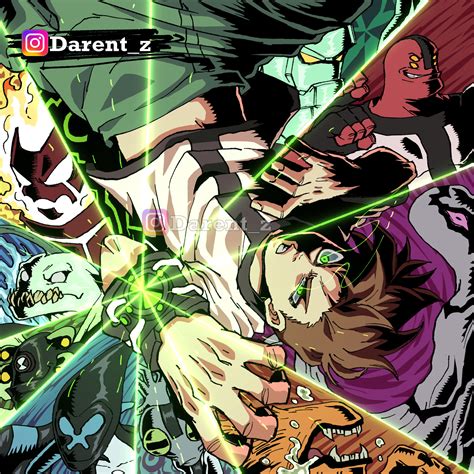 Ben 10 And His 10 Aliens By Ddarent On Deviantart