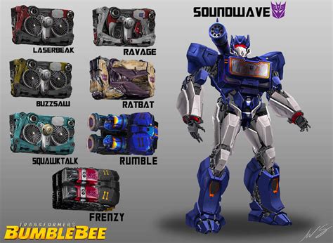 Soundwavemini Cassettes Bb Movie By Prime 101 On Deviantart