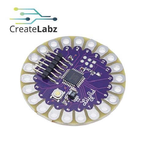 Arduino Lilypad Compatible Main Board Atmega 328p Createlabz Store