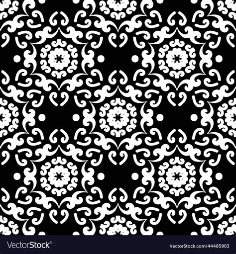Oriental Ornament Seamless Pattern Royalty Free Vector Image
