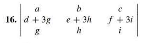 Solved a с Find the determinants in Exercises where b Chegg