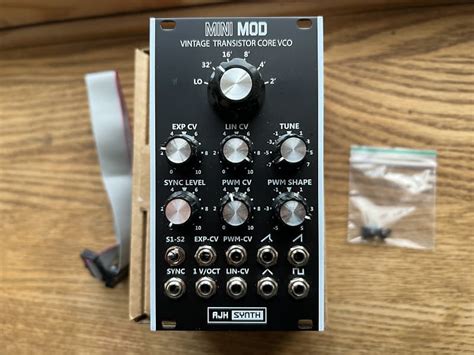 Ajh Synth Minimod Vintage Transistor Core Vco Eurorack Module Reverb