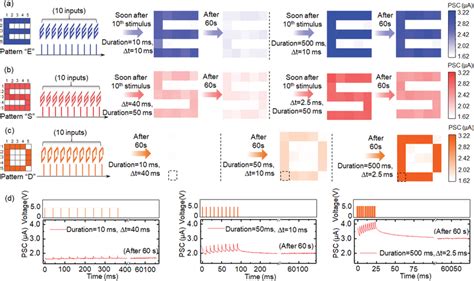 The Demonstration Of Pattern Memorization By Using A 5 5 Memristive