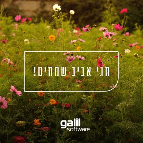 Galil Software Ltd On Linkedin איחולי פסח ופסחא שמחים ללקוחותינו