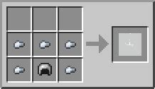 Iron Helmet How To Craft Iron Helmet In Minecraft Minecraft Wiki