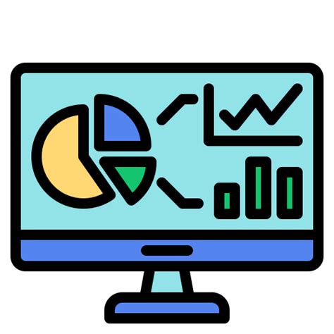 Data Analytics Generic Outline Color Icon