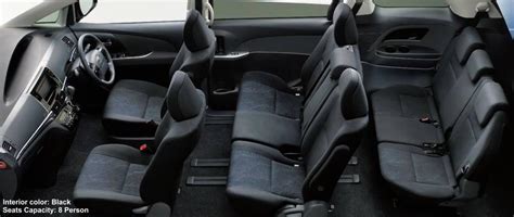 Toyota Estima 8 Seater Boot Space