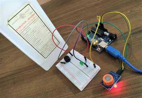 Alcohol Detector Using Arduino And Mq3 Mq Sensor With Arduino