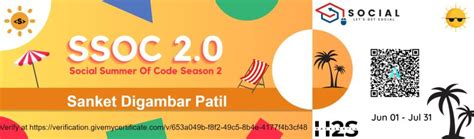 Sanket Patil On Linkedin Community Ssoc Social Opensource