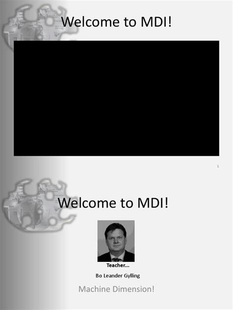 Introduction Mdi Pdf Machines Test Assessment