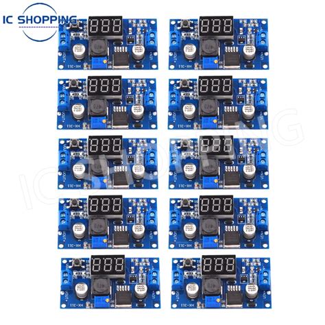 10PCS Adjustable POWER MODULE LM2596S DC DC Buck Regulator Converter Reduced Voltage Regulator