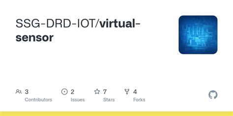 Github Ssg Drd Iot Virtual Sensor