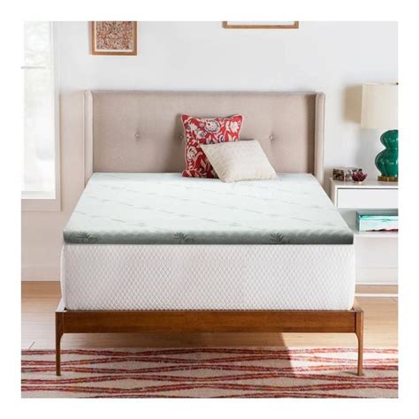 Giselle 8cm Memory Foam Mattress Topper Gel Single Bunnings Australia