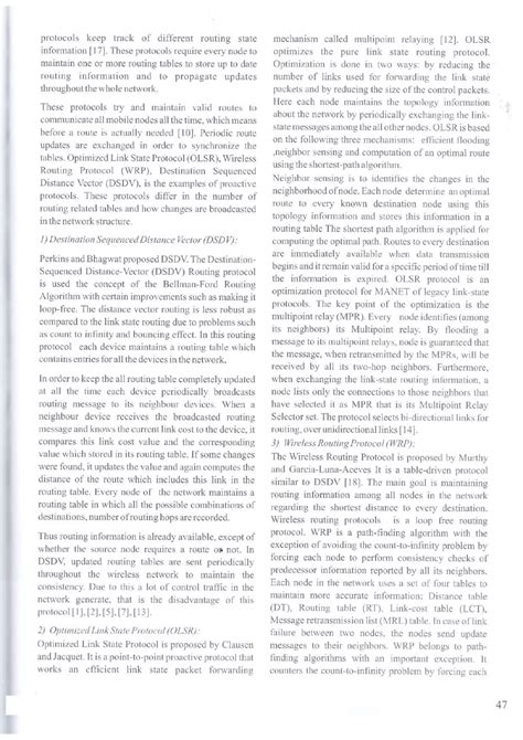 Routing Protocol In Mobile Network A Review Pdf Computer