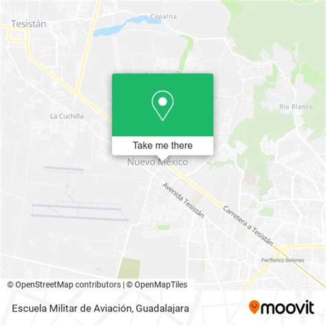 ¿cómo Llegar A Escuela Militar De Aviación En Zapopan En Autobús O Tren