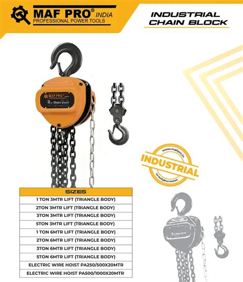 Chain Block Mafpro