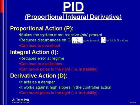 Pid Proportional Integral Derivative Proportional Action P Makes
