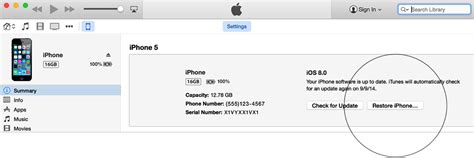 Restore IPhone With ITunes To Factory Settings Tech Junkie