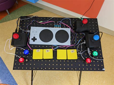 Usb Accessibility Joystick With Extra Button Port By Riley Clz Tech