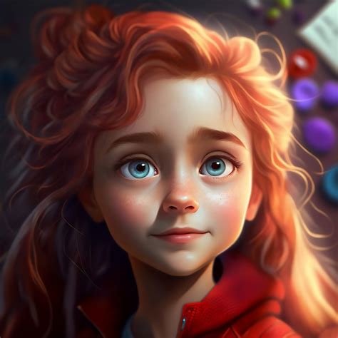 Premium Ai Image Beautiful Young Girl Wearing Glasses Created Using Generative Ai