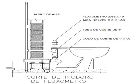 Public Toilet Section Autocad Drawing Cadbull