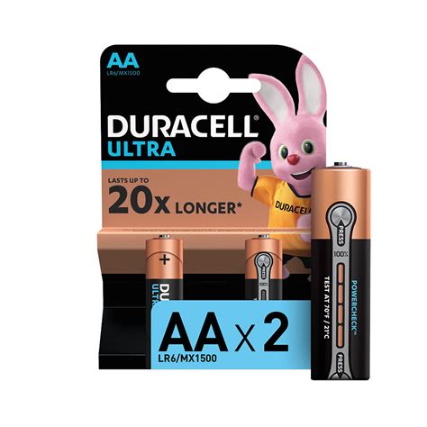 "Duracell" Элемент питания Ultra 2 шт в блистере LR6-2BL Б0038759 ...