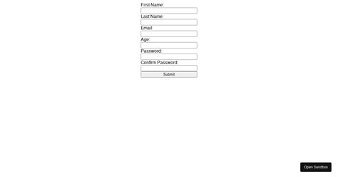 Youtube Zod Codesandbox
