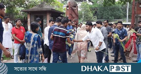 ভর্তিচ্ছুদের হাতে ছাত্রদলের ফুল কলম ছাত্রলীগের হামলার অভিযোগ