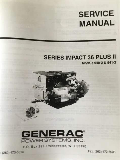 Generac Guardian 14kw Owners Manual Pdf 46 Off