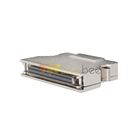 Scsi 68 Pin Hpdb Type Female Connector Latch Lock Metal Shell 127mm Pitch Idc Type For Cable
