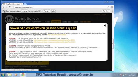 01 Instalando O Wampserver Com O Php 5313 Youtube