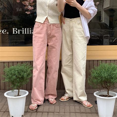 아뜨랑스 44~77 감사할인연장추가쿠폰팩 ⚡️부분 오늘출발⚡️ 라임 코튼 와이드 컬러 바지 팬츠 Ps4517 통통