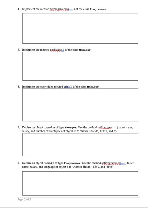 Solved 9 Declare A Reference Variable Named E Of Type
