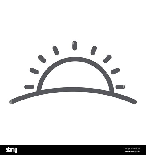 Sunrise Clip Art Black And White