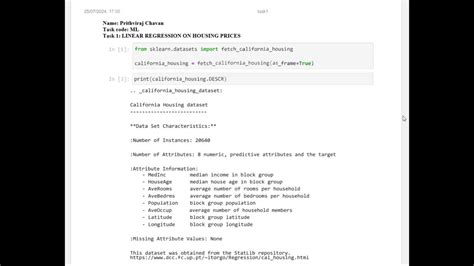 Prithviraj Chavan On Linkedin Codtech Machinelearning Program