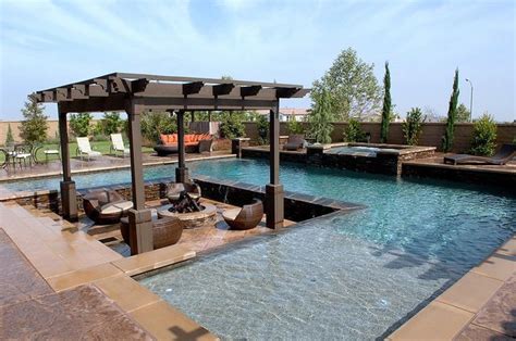17 Extremely Amazing Swimming Pools With Lounge Area Pool Designs