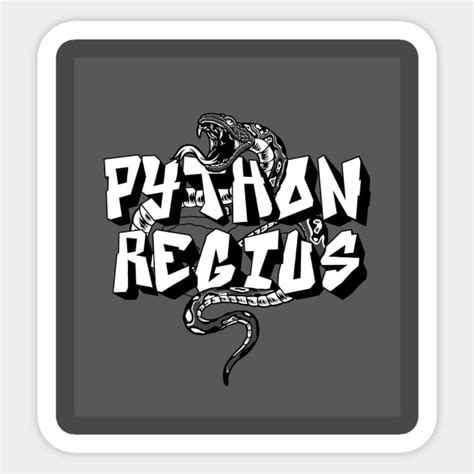 Python Asia Ball Python Sticker Teepublic