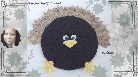 Crochet Placemat Turkey Crochet Turkey Thanksgiving Crochet Youtube