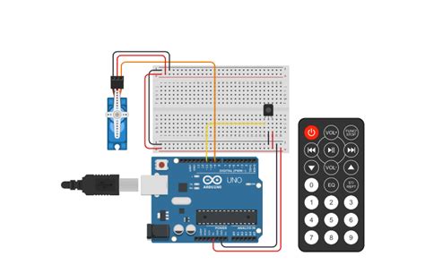 Circuit Design Ir Remote Servo 02 Tinkercad