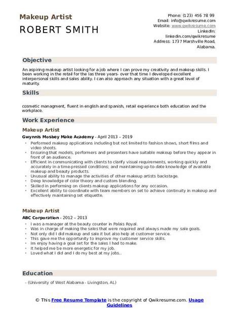 Makeup Artist Cosmetics Jobs Mugeek Vidalondon