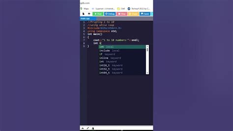 Coding Ll Printing 1 To 10 Numbers Using While Loop Ll While Loop Ll